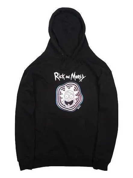 BAIT X Rick And Morty Psychedelic Hoodie - Black