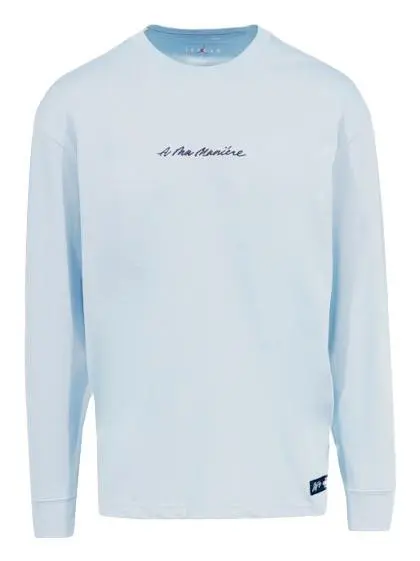 JORDAN X A Ma Maniere Long Sleeve Tee Shirt - Obsdian Mist