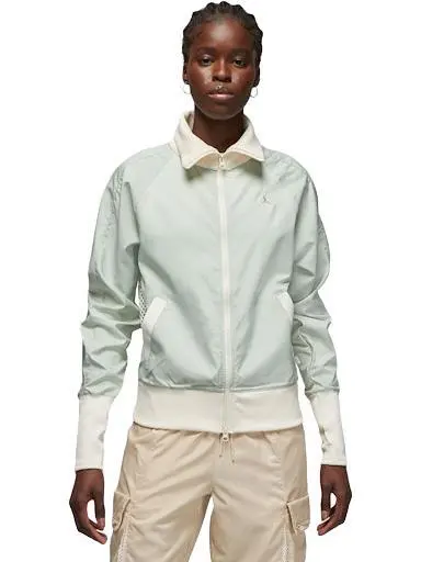 JORDAN Bephies Beauty Supply Track Jacket - Dusty Sage/pale Ivory