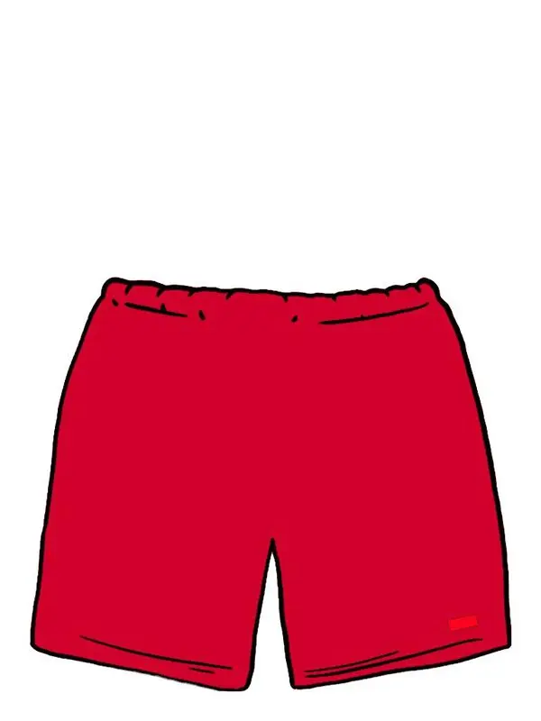 Supreme Nylon Water Short - Red