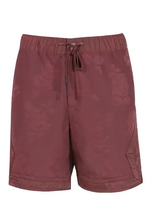 JORDAN X A Ma Maniere Jacquard Shorts - Burgundy
