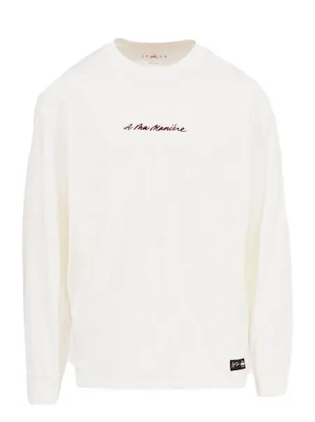 JORDAN X A Ma Maniere Long Sleeve Tee Shirt - Sail