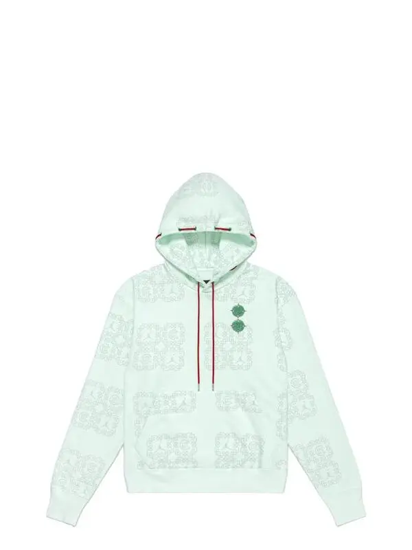 JORDAN X Clot Jade Fleece Hoodie - Barely Green