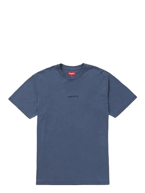 Supreme Overdyed Tee Shirt - Navy Blue
