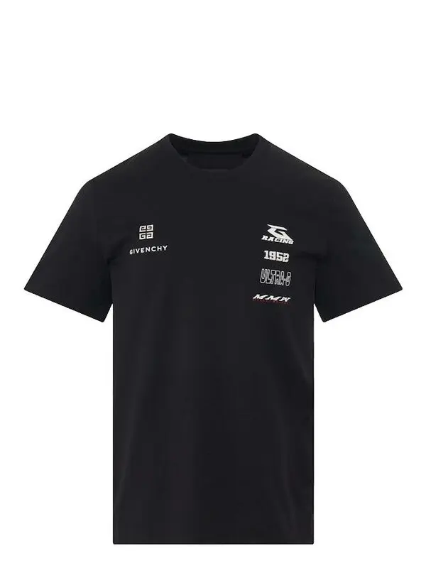 Givenchy Racing Logo T-shirt - Black/white