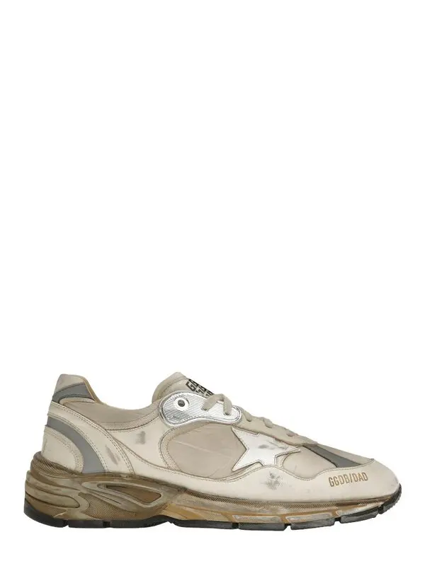 GOLDEN GOOSE Running Dadstarin Sneakers - White/beige