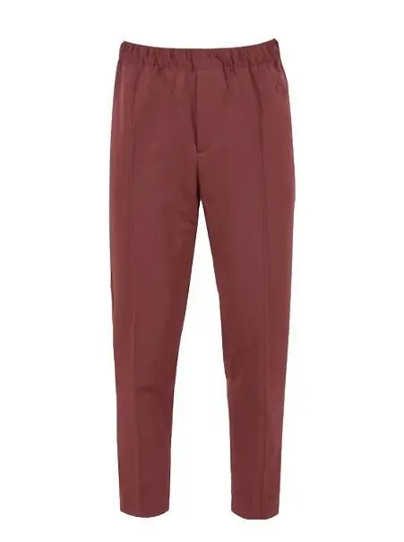 JORDAN X A Ma Maniere Trouser - Burgundy
