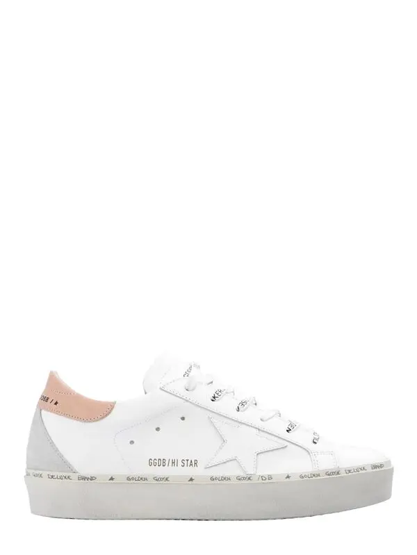 GOLDEN GOOSE Hi Star Sneakers - White/turtledove/ice