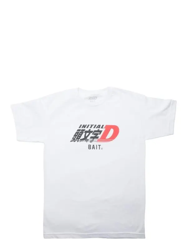 BAIT X Initial D Logos Tee Shirt - White