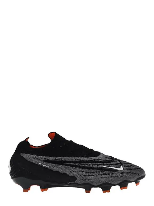 Nike Gripknit Phantom Gx Elite Fg - Black/dark Smoke Grey/total Orange