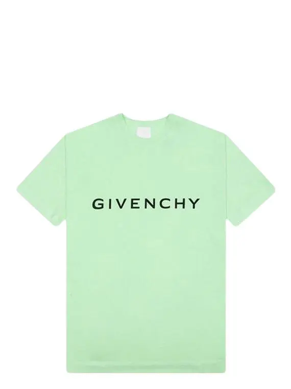 Givenchy Slim Fit Logo T-shirt - Green