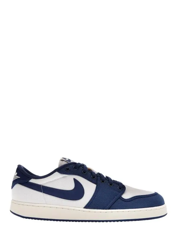 JORDAN 1 Retro Ajko Low Kentucky - White/dark Royal Blue/sail