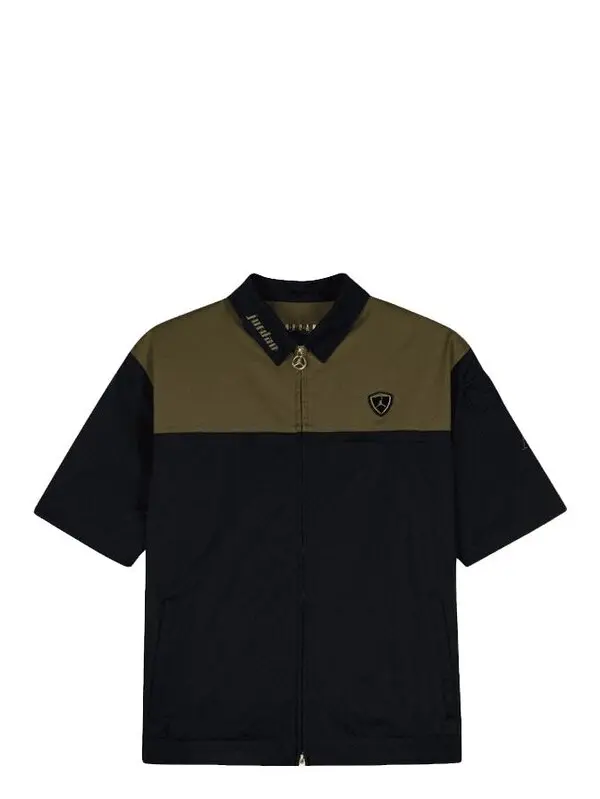 JORDAN X Aleali May Crew Shirt - Black/medium Olive