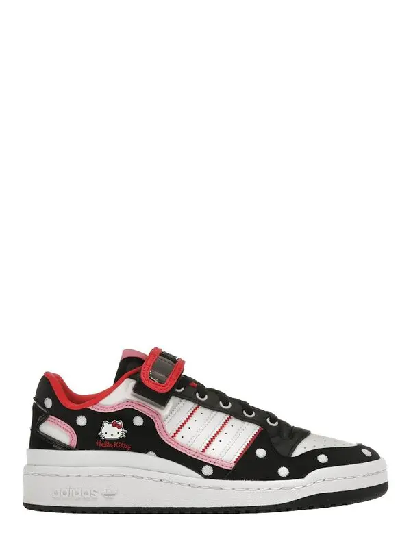 Adidas Forum Low Hello Kitty Sneakers - Core Black/footwear White/bliss Pink