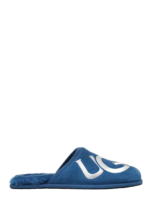 UGG Scuff Logo Slipper - Classic Blue/white