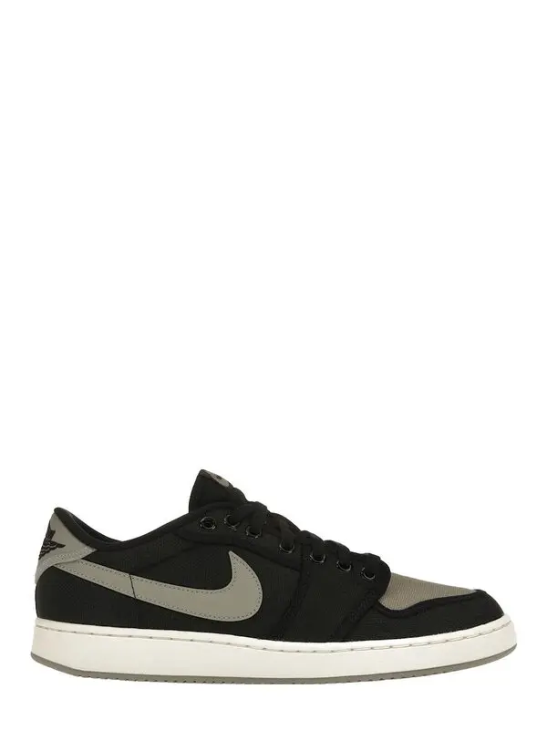 JORDAN 1 Retro Ajko Low Sneakers - Black/sail/medium Grey