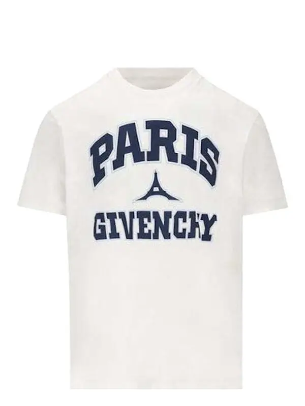 Givenchy Paris Logo Oversize T-shirt - White
