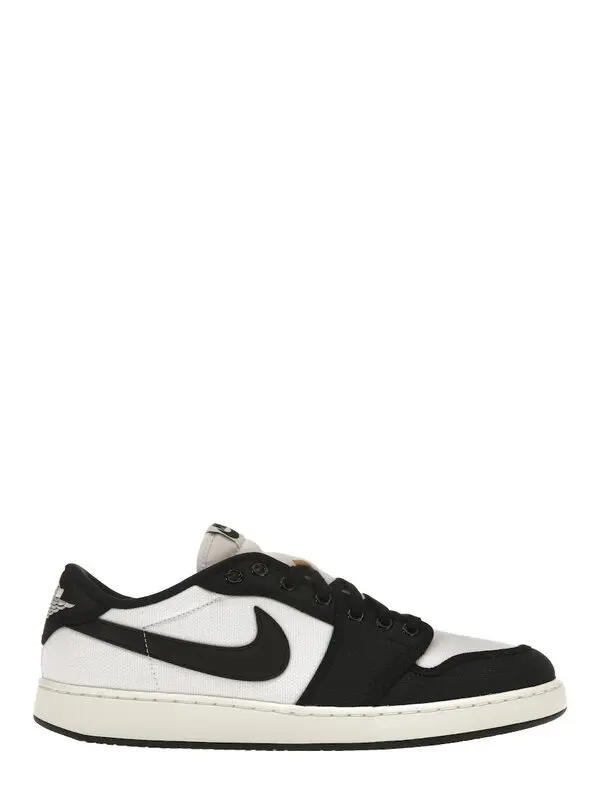 JORDAN 1 Retro Ajko Low Sneakers - White/black/sail