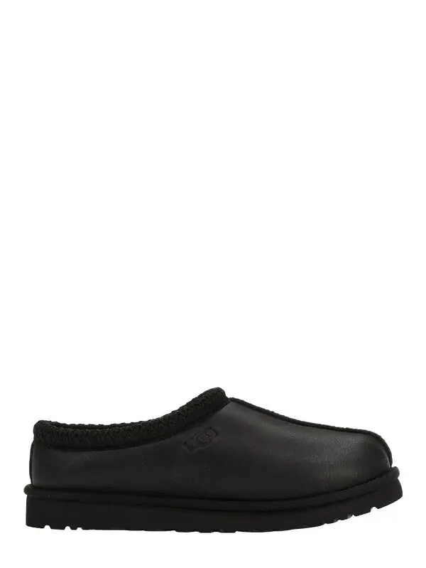 UGG Tasman Leather Slipper - Black Tnl