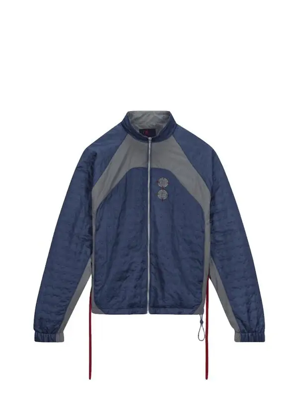 JORDAN X Clot Woven Jacket - Navy Blue