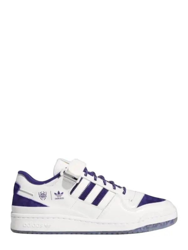 Adidas Forum Low Sneakers - Footwear White/collegiate Purple/halo Mint