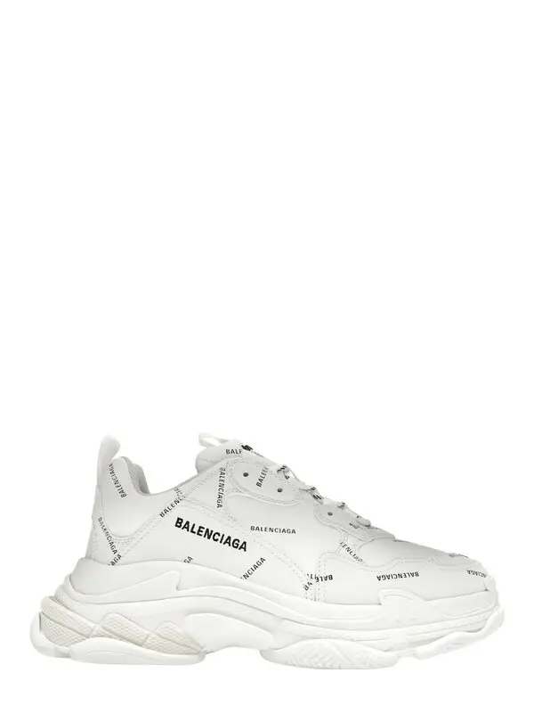Balenciaga Triple S Sneakers - White/black
