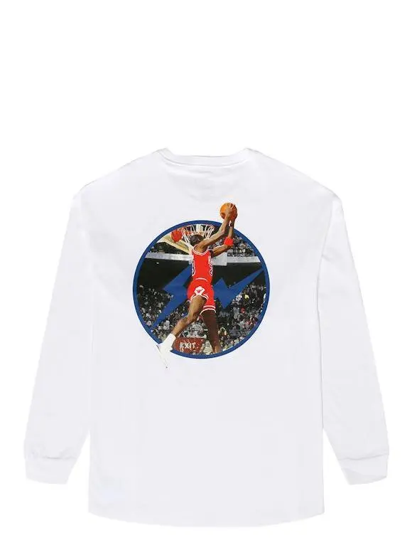 JORDAN X Fragment Long Sleeve T-shirt - Platinum Tint