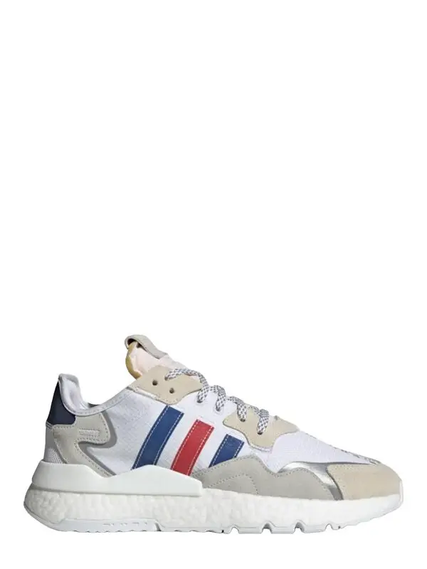 Adidas Nite Jogger Sneakers - Cloud White/collegiate Royal/scarelet Red