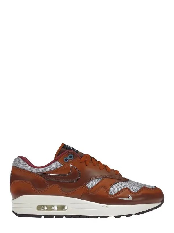 Nike Air Max 1 Patta The Next Wave Sneakers - Dark Russet/metallic Silver