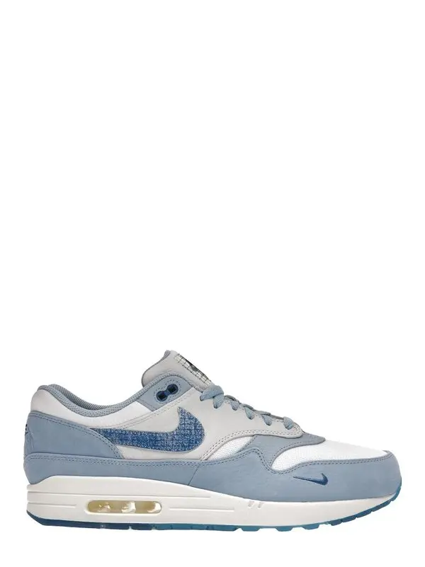 Nike Air Max 1 Premium Blueprint - White/dark Marina Blue/leche Blue