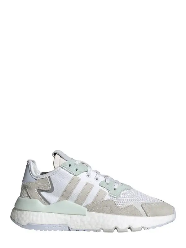 Adidas Nite Jogger Sneakers - Cloud White/ Ice Mint/ Aero Blue