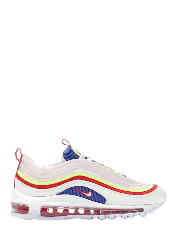 Nike Air Max 97 Corduroy Sneakers - Sail/volt Glow/arctic Pink