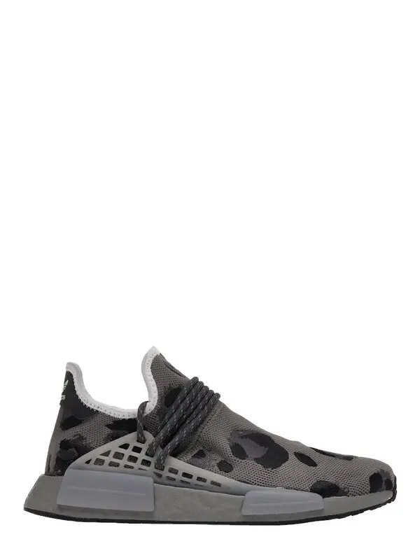 Adidas Nmd Hu Pharrell Animal Print Sneakers - Ash/mgh Solid Grey/core Black