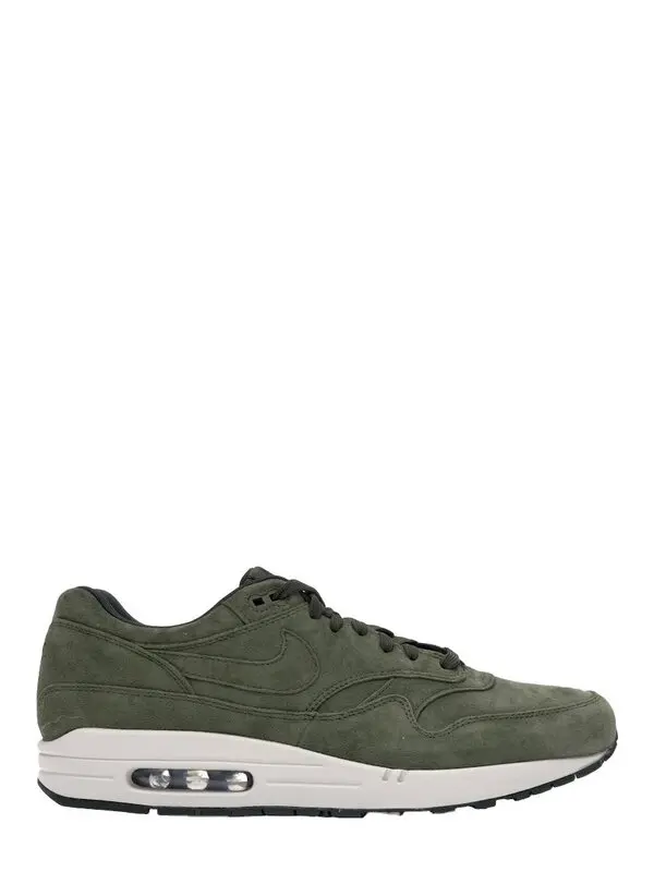 Nike Air Max 1 Suede Sneakers - Olive Canvas/sequoia/light Bone