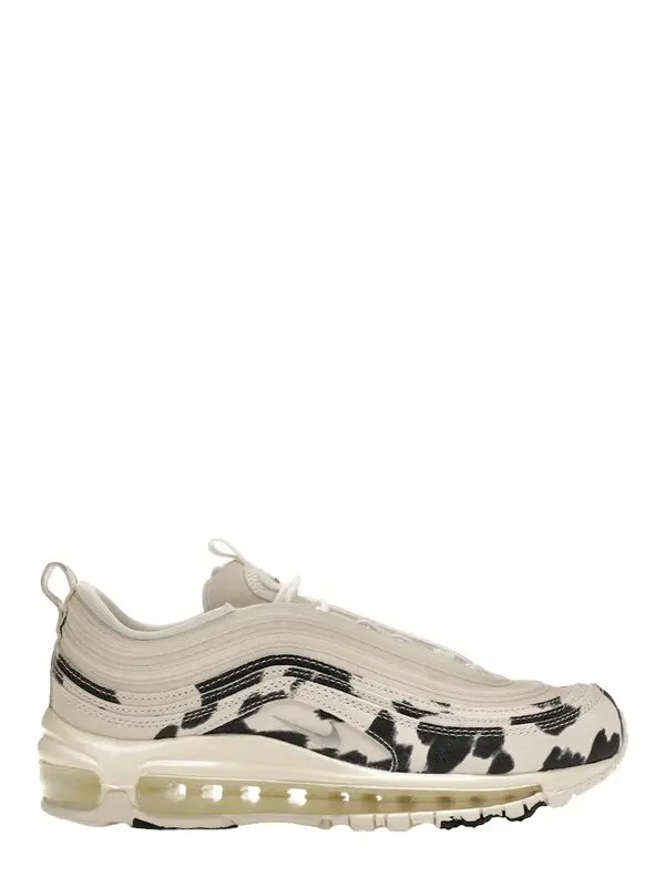 Nike Air Max 97 Cow Print Sneakers - Sail/chrome/black