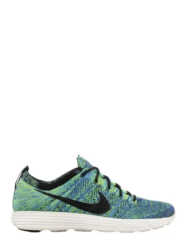 Nike Htm Lunar Flyknit Nrg Mixture Sneakers - Varsity Royal/black/volt