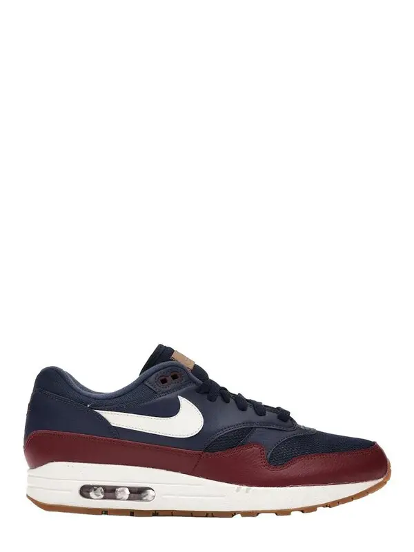 Nike Air Max 1 Sneakers - Navy Blue/sail/team Red