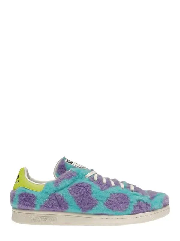 Adidas Stan Smith Mike & Sulley Monsters Inc. Sneakers - Purple/aqua/lime Green