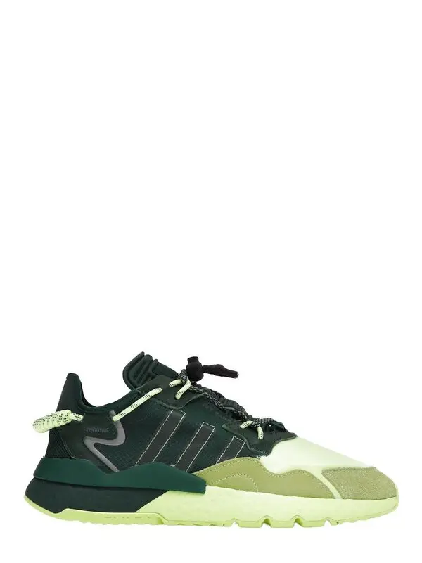 Adidas Nite Jogger Beyonce Ivy Park - Dark Green/high/res Yellow