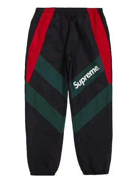 Supreme Paneled Track Pant - Black