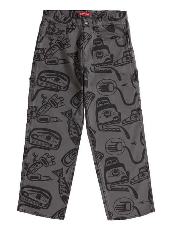 Supreme Painter Pant - Grey Haida