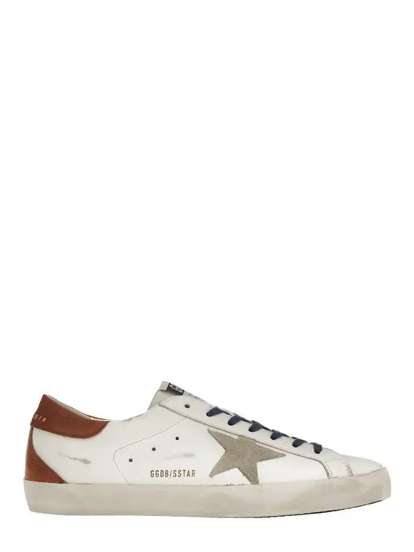 GOLDEN GOOSE Super-star Sneakers - White/ice/brown