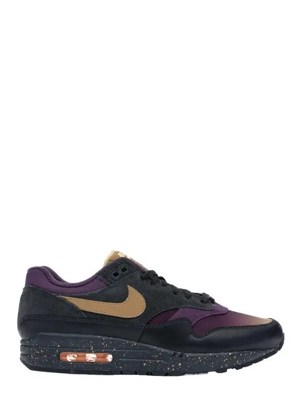 Nike Air Max 1 Fade Sneakers - Anthracite/pro Purple/tangerine Tint