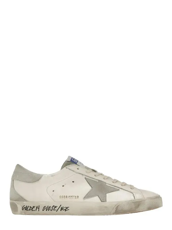 Golden Goose Super-star Sneakers - White/ice/grey