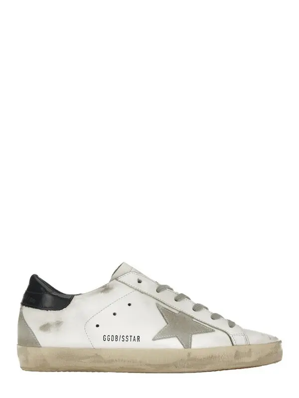 GOLDEN GOOSE Super-star Sneakers - White/ice/night Blue
