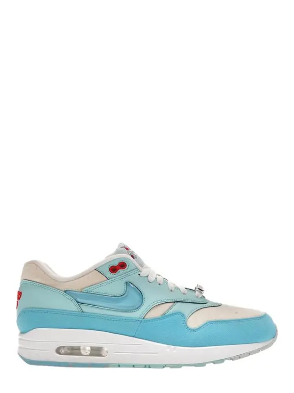 Nike Air Max 1 Puerto Rico Day Sneakers - Blue Gale/barely Blue