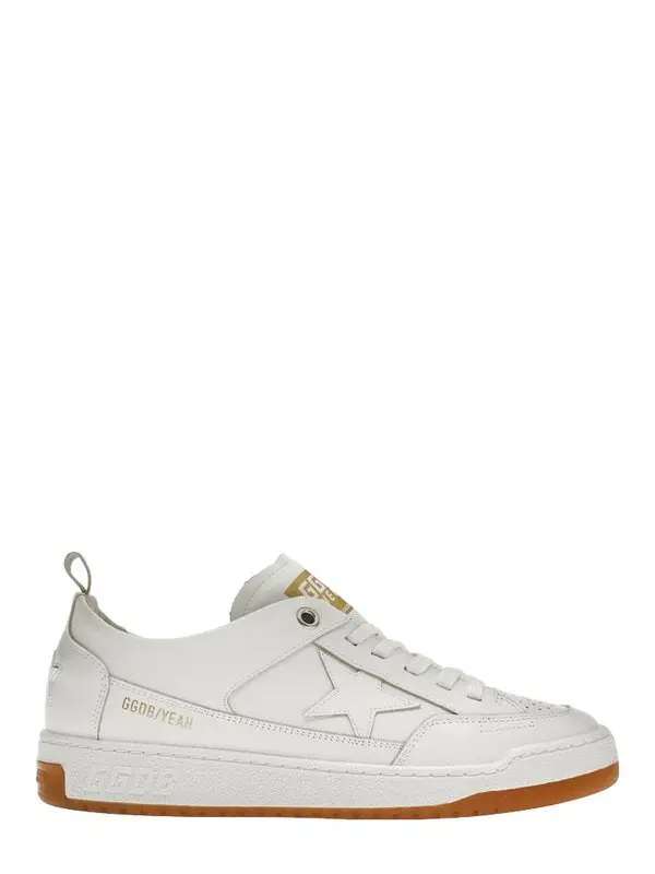 GOLDEN GOOSE Yeah Optical Sneakers - White/gum