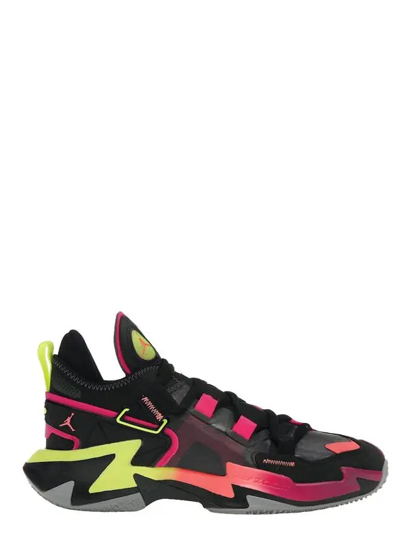 JORDAN Why Not .5 Raging Grace Sneakers - Black/pink/green