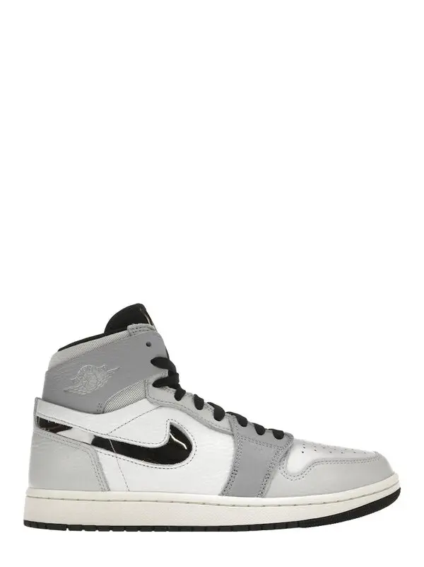 JORDAN 1 High Zoom Air Cmft 2 Chicago Collective - White/photon Dust/wolf Grey