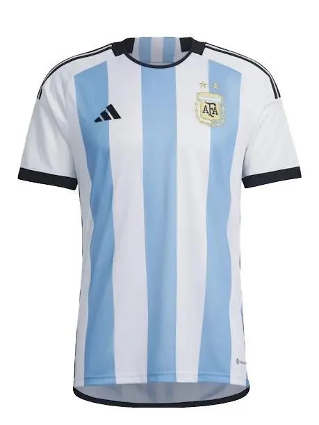 Adidas Argentina 2022 Stadium Home Jersey - White/light Blue